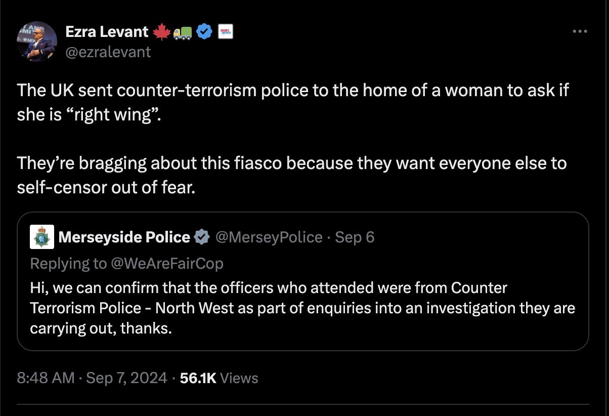 No, it is not “two tier policing” – Vlad Tepes